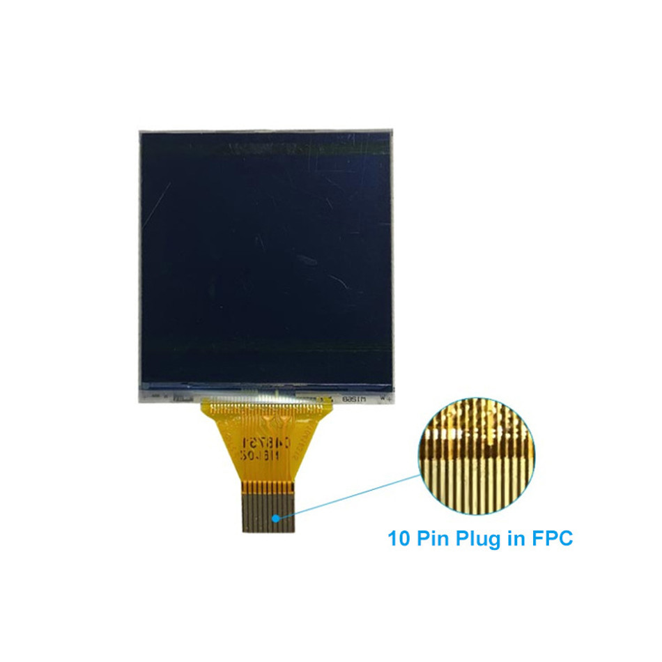1.28 Inch AMOLED Display Module, 176X176 Resolution, 10pins SPI Color ...
