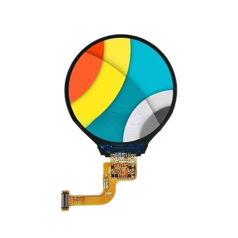 1.5 Inch Circular TFT Display , 320x320 24PINS MIPI, 350cd/M2 Circle ...