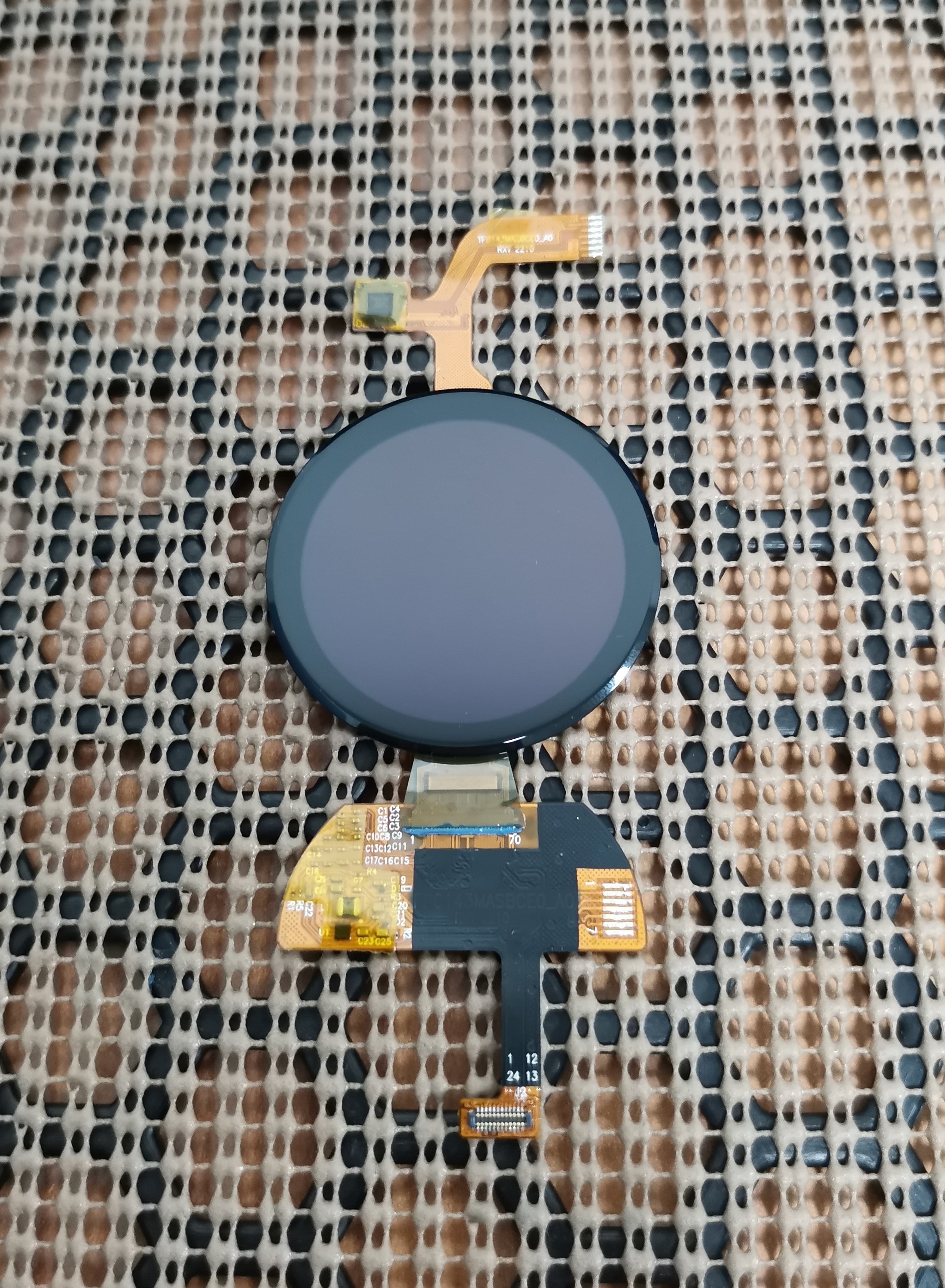 1.43 Inch Round Oled Screen, 466x466 Resolution , 24 Pin QSPI Interface ...