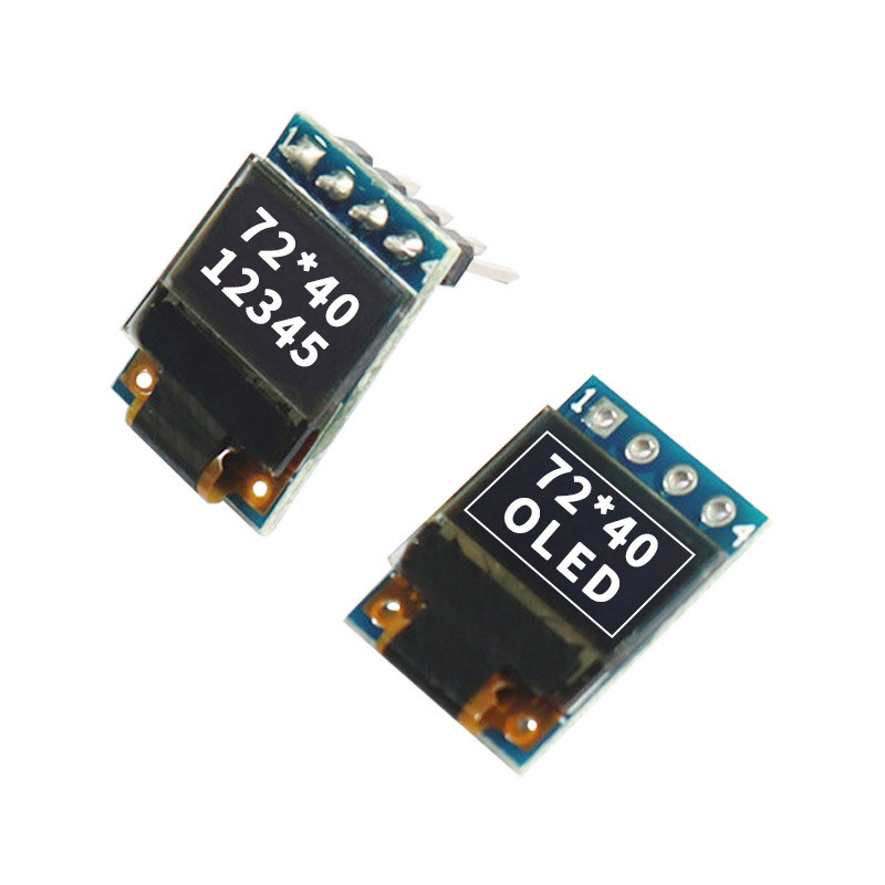 PCBA 0.42 Inch PMOLED Display Module, 72X40 Resolution, IIC/SPI ...