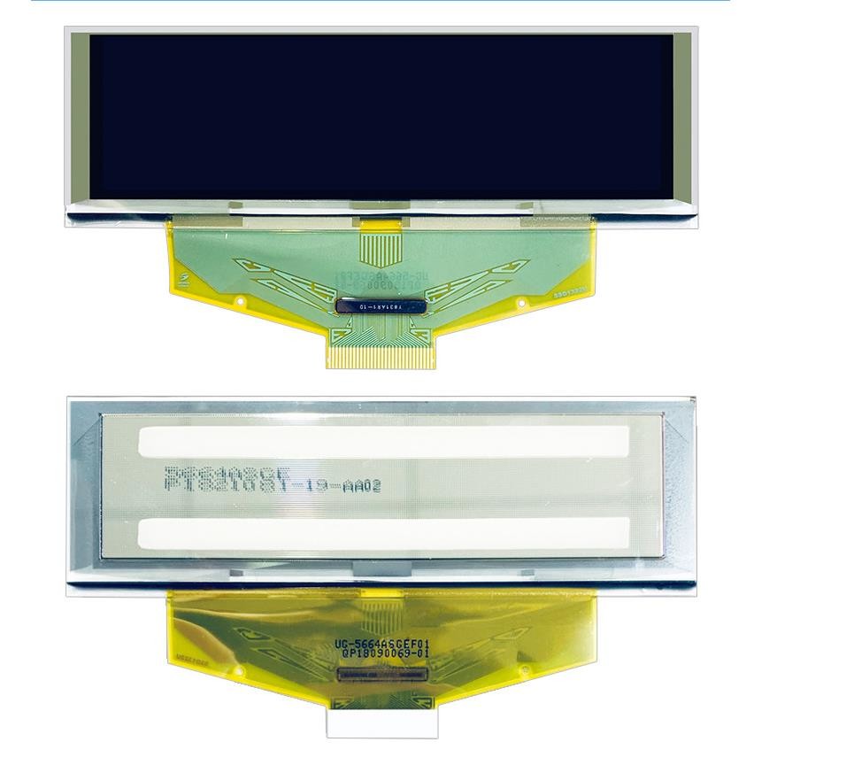 3.12 Inch PMOLED Display Module , 256*64 Resolution, 30 Pins 4-Wire SPI ...