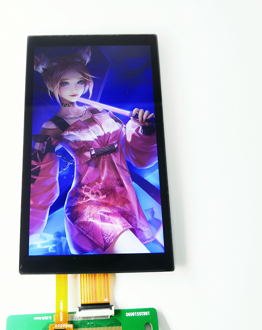 6 Inch Tft Touch Screen Display， 720 X1280 30 Pins 300CD/M2 MIPI Interface