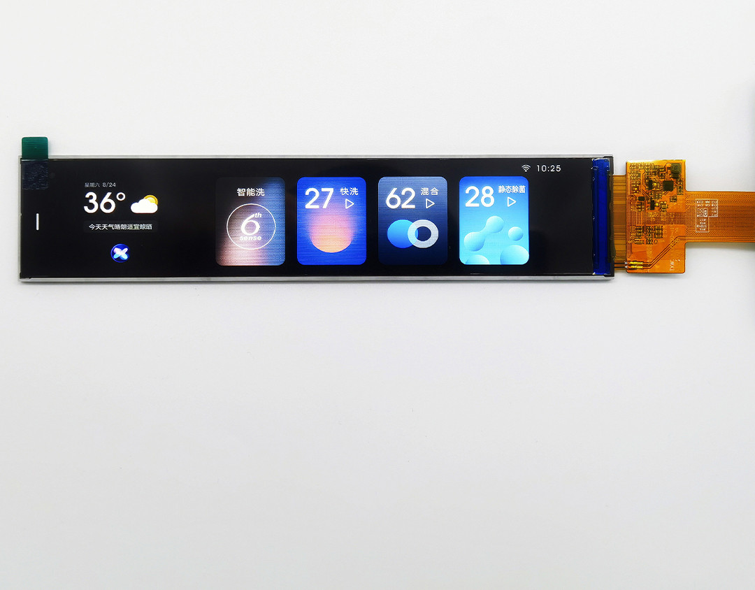 7 inch Bar Type TFT LCD , 280X1424 Resolution, 30 PINS mipi interface ...