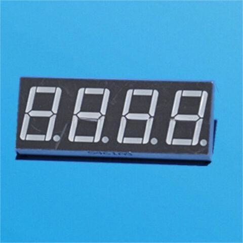 Red Color Epaper Oled Display Module 4 Digits 7 Segment