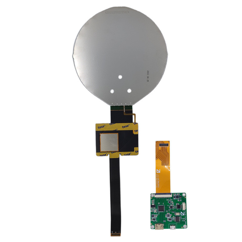 5 Inch Round Tft Lcd Display, With HDMI Board 1080x1080 50pins MIPI ...