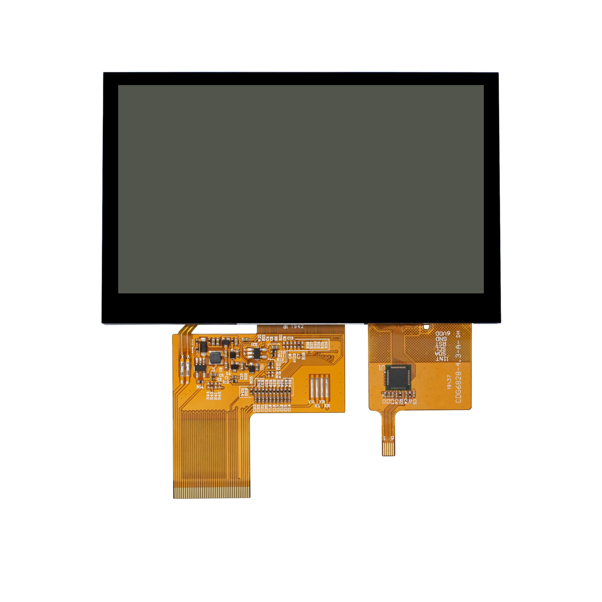 4.3 Inch TFT Display Module , With Touch Panel 24 BIT RGB Interface ...