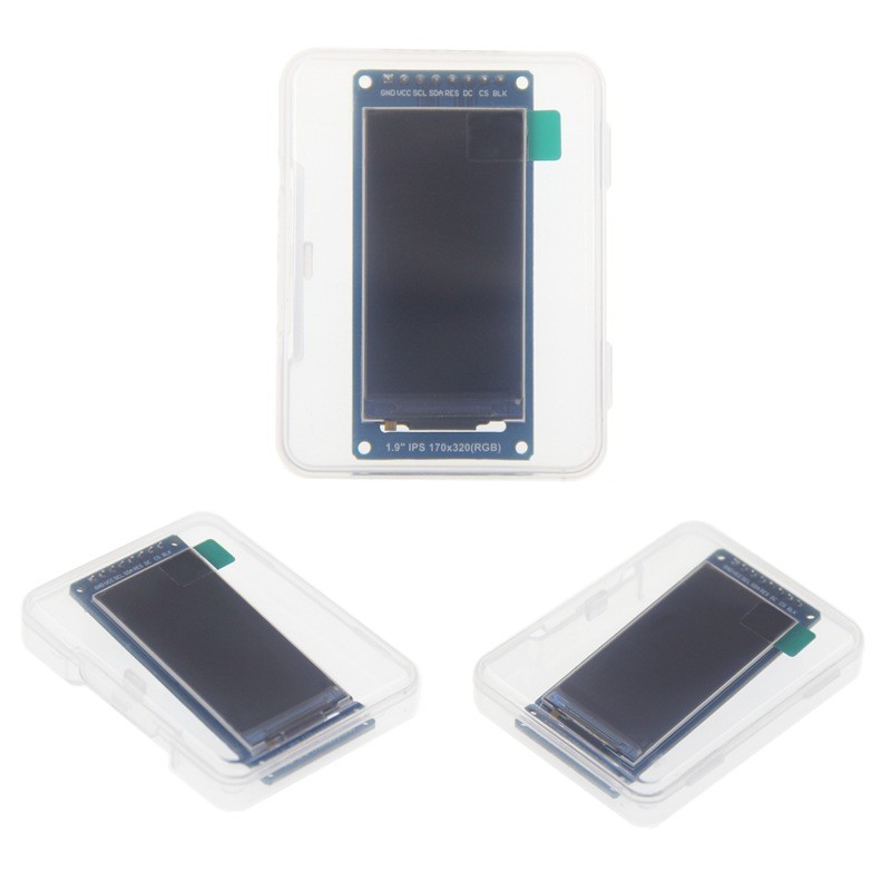 1.9 Inch Lcd Module Tft, 170x320 Resolution, 8 Pins 4 Line SPI Interface