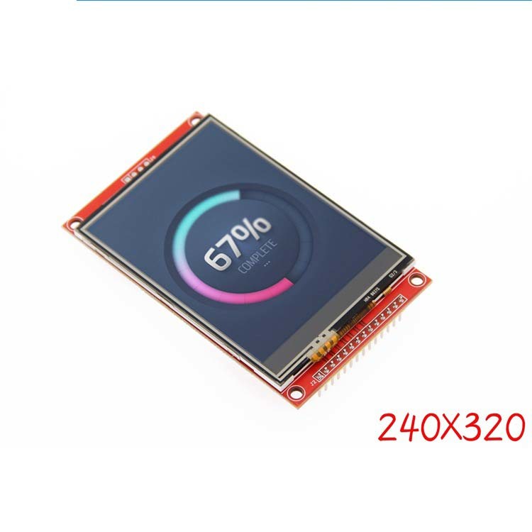 3.2" TFT LCD Display with Touch Panel, 240x320 SPI Interface
