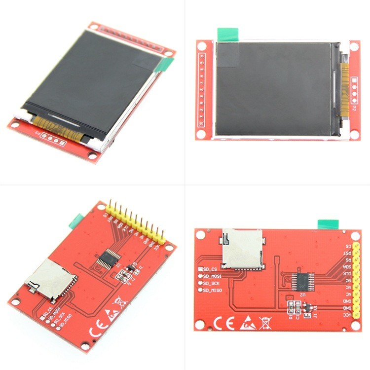 2 Inch Tft Lcd Display Module With PCBA, 176x220 Resolution, 4 Wire SPI Interface, Driving IC ...