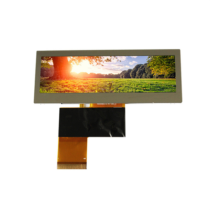 3.9 Inch bar type TFT Display , 480x128 Resolution , 24 bit RGB ...