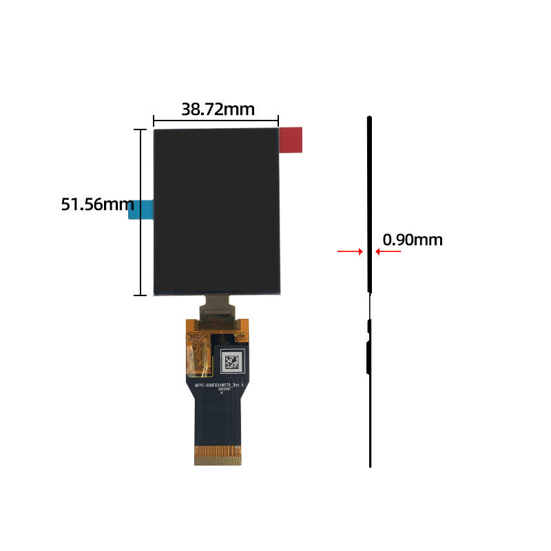 2.4 inch AMOLED Display Module with HDMI board, 800 Cd/M2, 450x600 ...