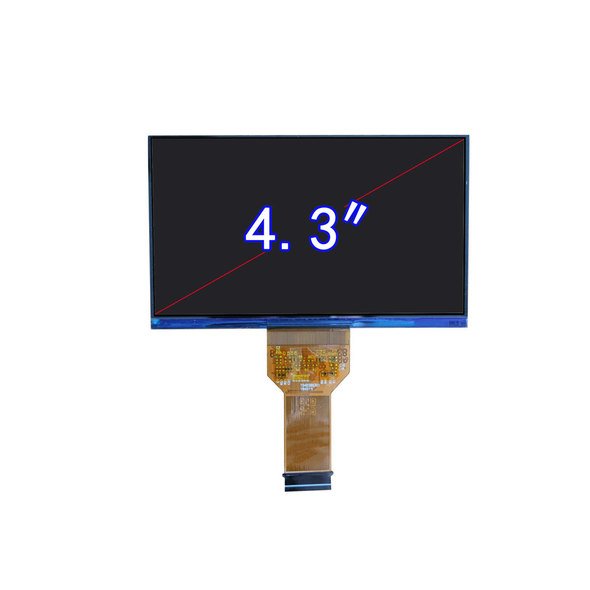 4.3 Inch TFT LCD Display Module 1920x1080 Resolution LVDS Interface ...