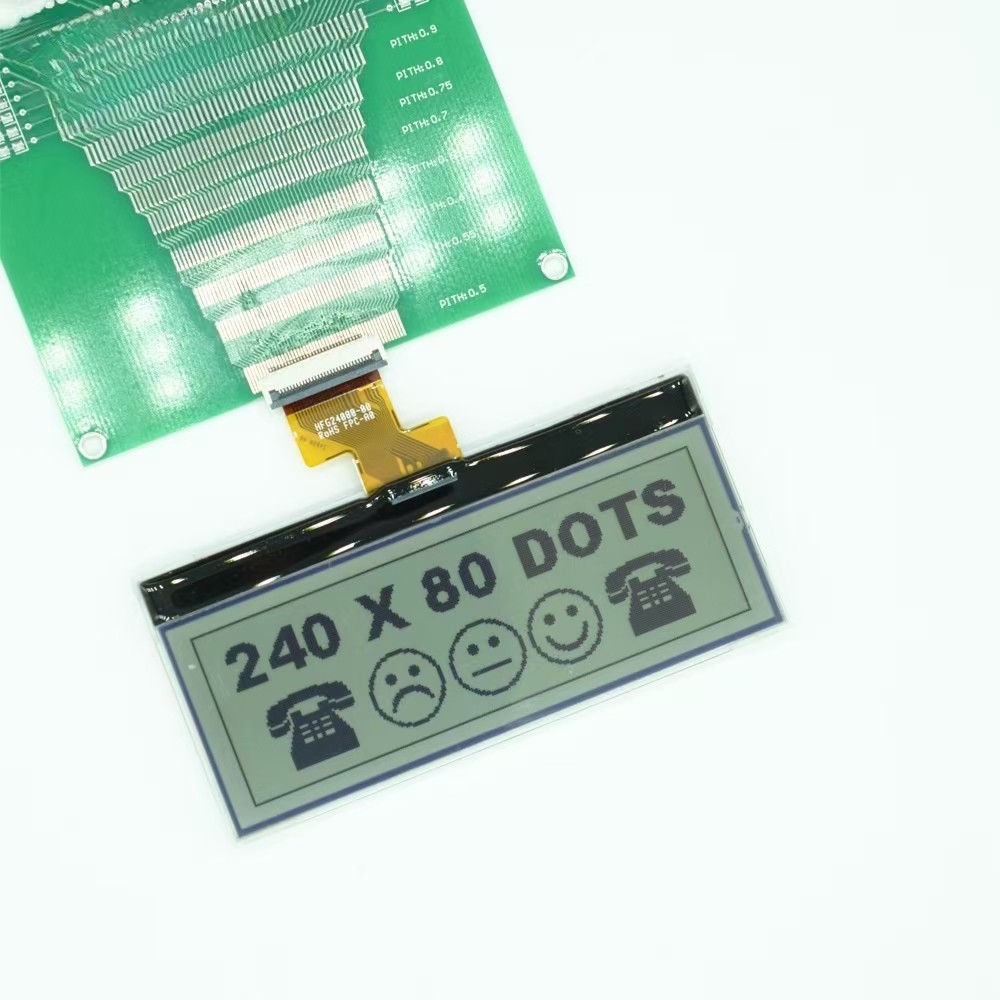 FSTN / POSITIVE / Reflective Dot Matrix Lcd Module 1/80 Duty 1/10 Bias ...