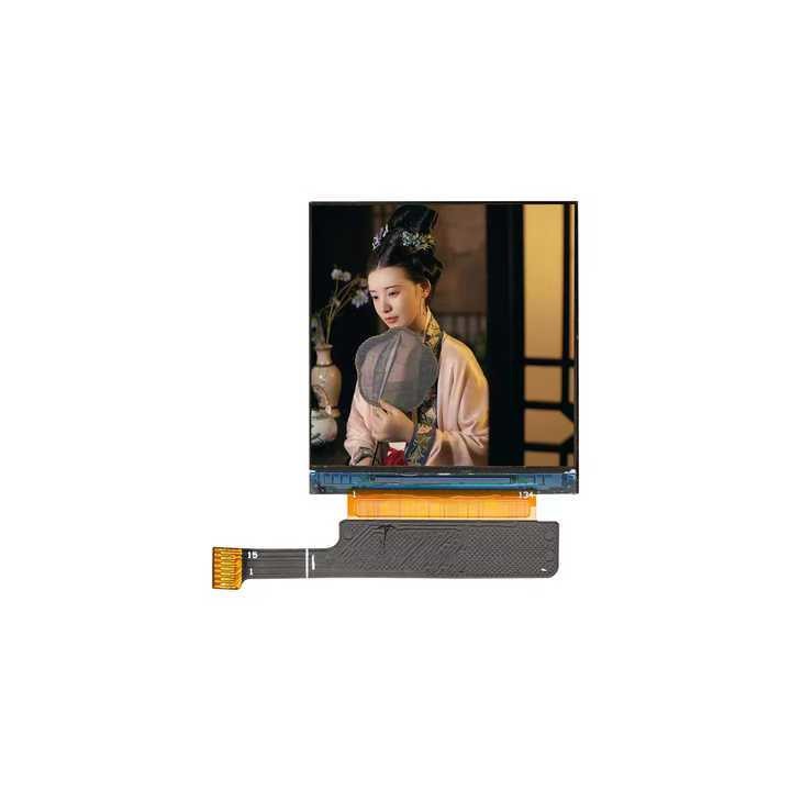 1.54 Inch Mini TFT LCD Display Module 320*320 IPS Panel 16Bit ST7796S ...