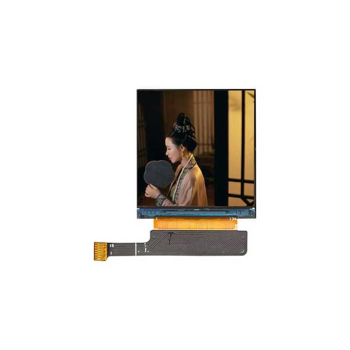 1.54 Inch Mini TFT LCD Display Module 320*320 IPS Panel 16Bit ST7796S ...