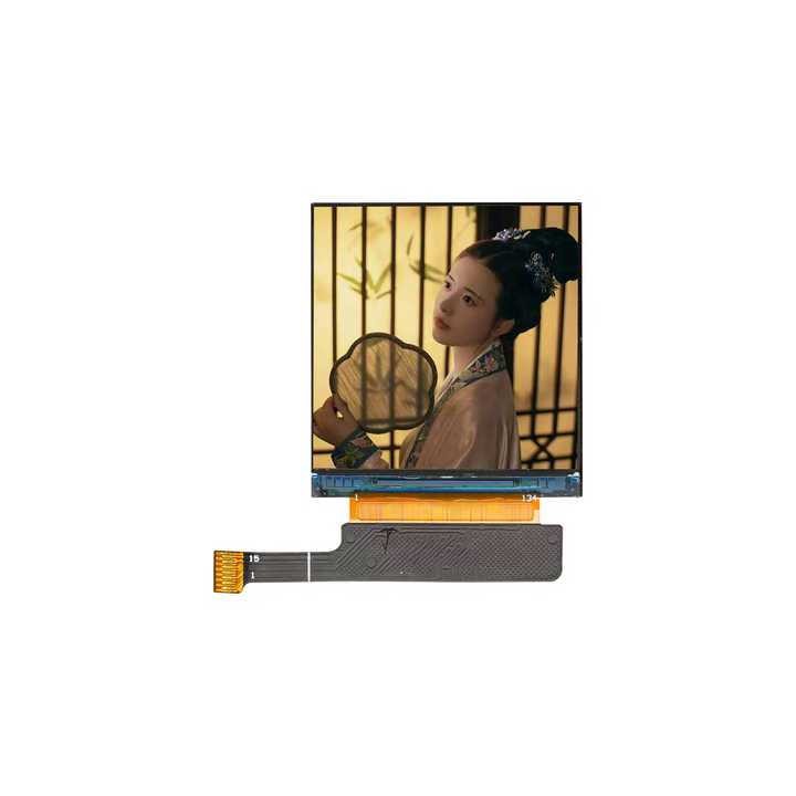 1.54 Inch Mini TFT LCD Display Module 320*320 IPS Panel 16Bit ST7796S ...