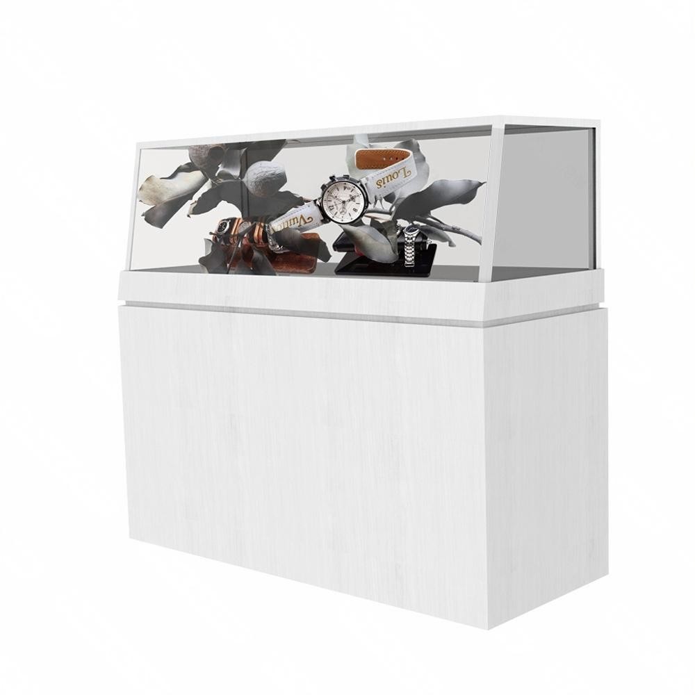 48inch OLED Transparent Display Cabinet 1920*540 Resolution 400 Nits ...