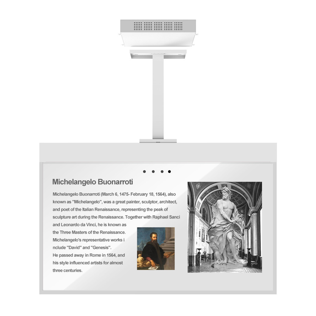 55-inch OLED Transparent Screen-hanging Model 1920*1080 Resolution 400 ...